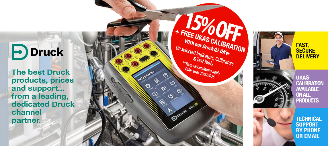 Druck calibration instruments | The Druckstore